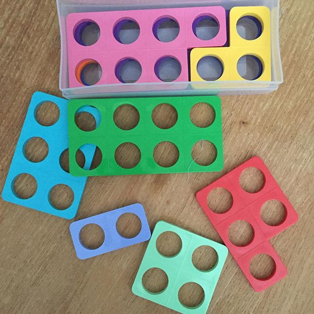 Numicon ~ I maybe a little too excited to have my own pack of numicon ...