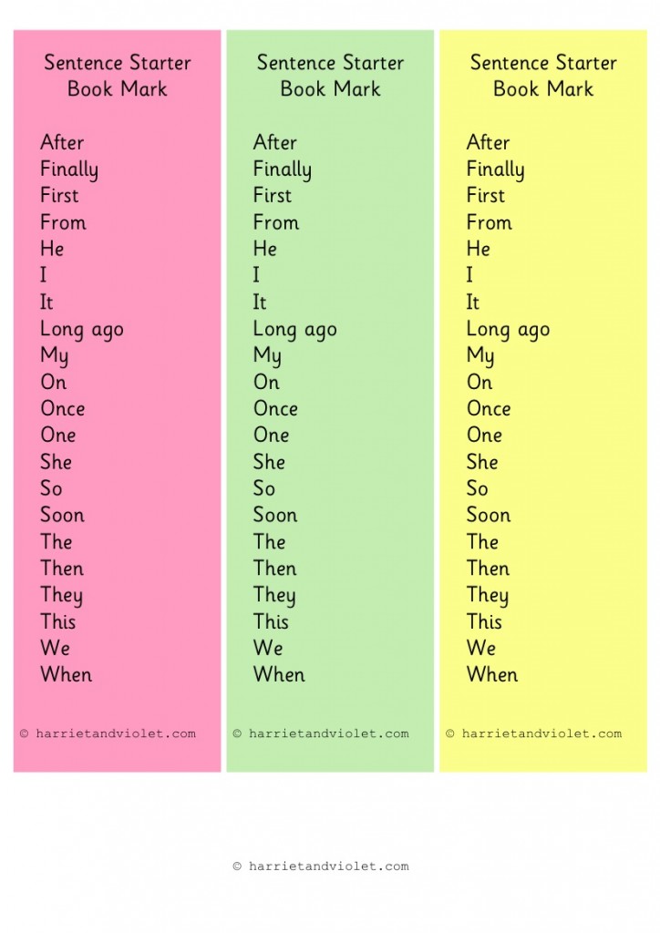  Sentence Starters Instead Of I Useful Words And Phrases To Use As Sentence Starters To Write 