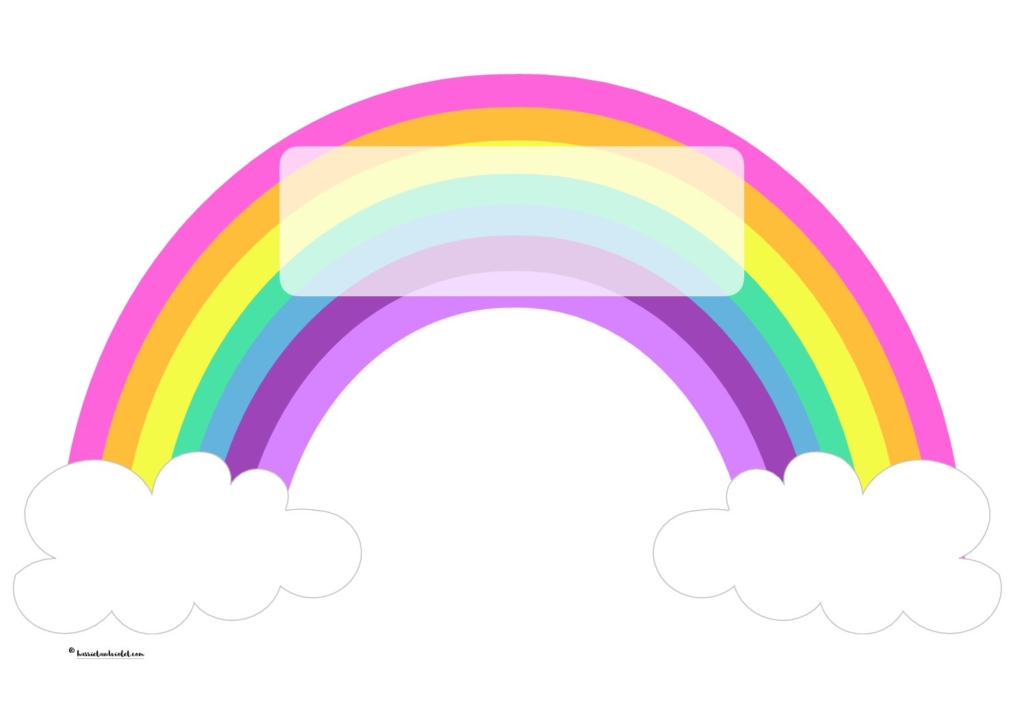 Rainbow - Page 1 - Free Teaching Resources - Print Play Learn