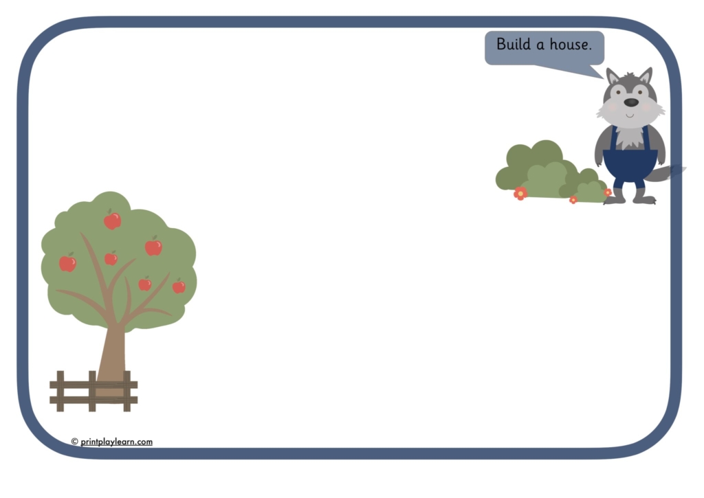 Three Little Pigs playdoh mats - Printable Teaching Resources - Print ...