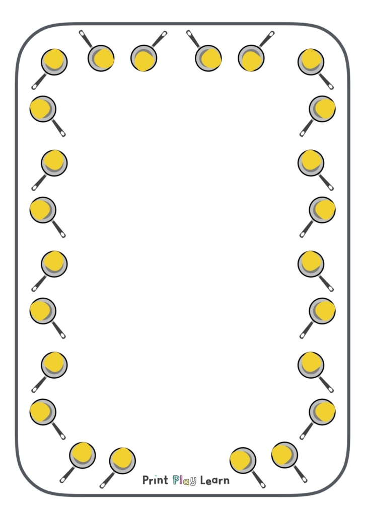 Pancake Day Border at Eldon Berthold blog